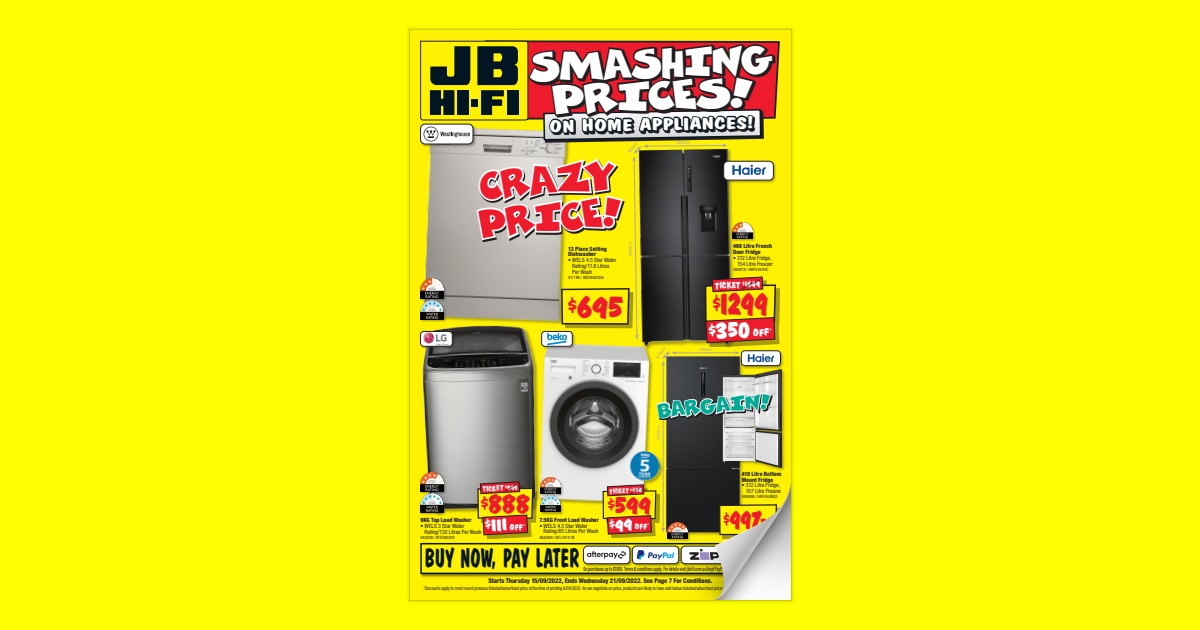 Jb hi fi appliances store